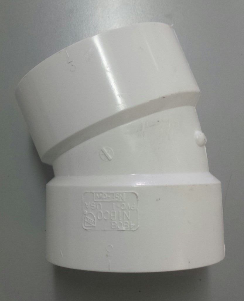 PVC 22 ELBOW 3" - Royal Durham Supply