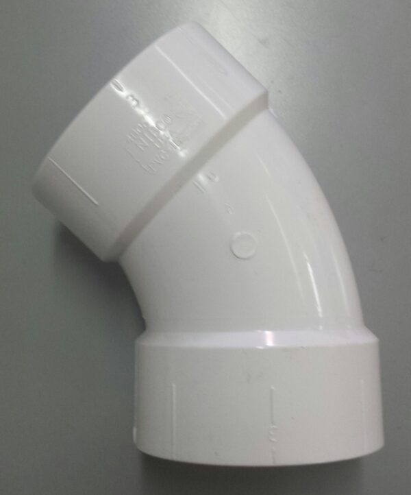 PVC 45 ELBOW 3" - Royal Durham Supply