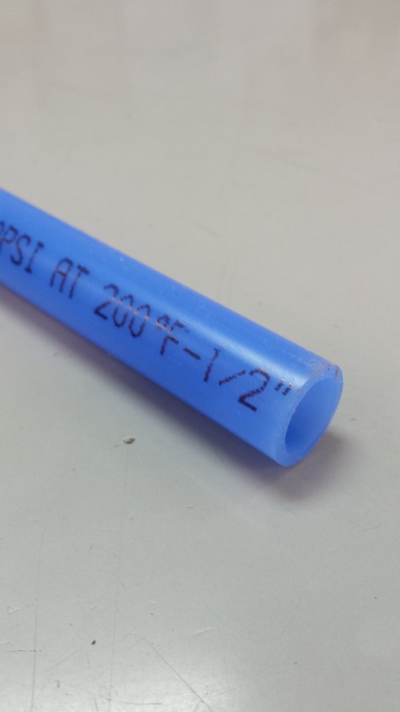 1/2"X 20' PEX TUBING STICK BLUE - Royal Durham Supply